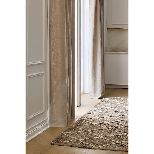 Beige Curtains & Light-Beige Curtain Panels | Crate & Barrel