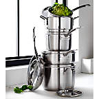 Cuisinart MultiClad Pro 12-Piece Tri-Ply Stainless Steel Cookware Set ...