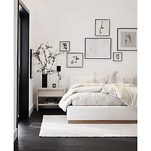 Crate and barrel master bedroom store
