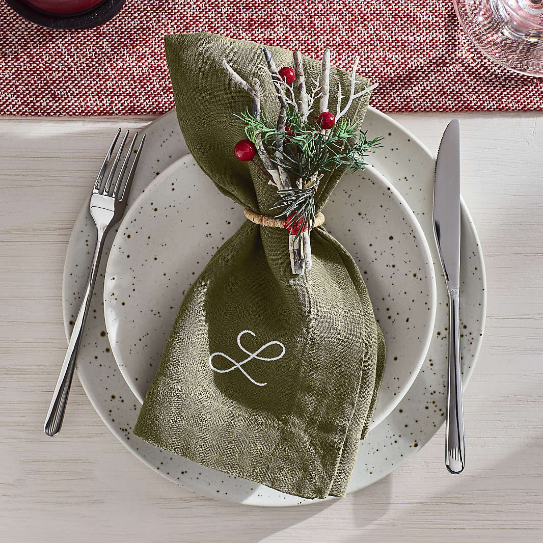 Cloth Napkins: Cotton, Linen & Fabric Napkins | Crate & Barrel