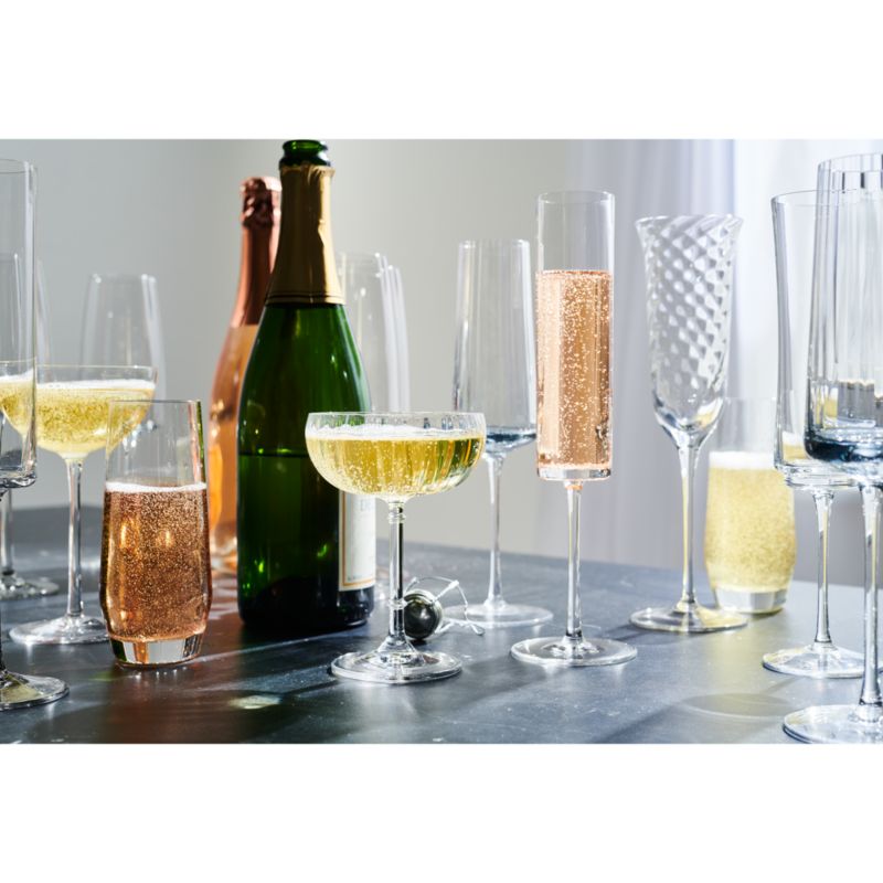 Wolcott Optic 7-Oz. Coupe Glass + Reviews | Crate & Barrel