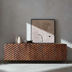 TV Stands Modern Media Consoles TV Cabinets Crate Barrel