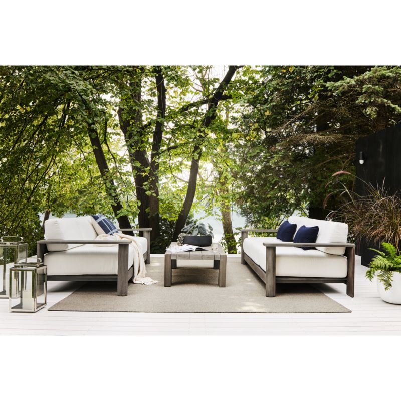 Saabira Taupe Indoor/Outdoor Tabletop Planter + Reviews | Crate & Barrel