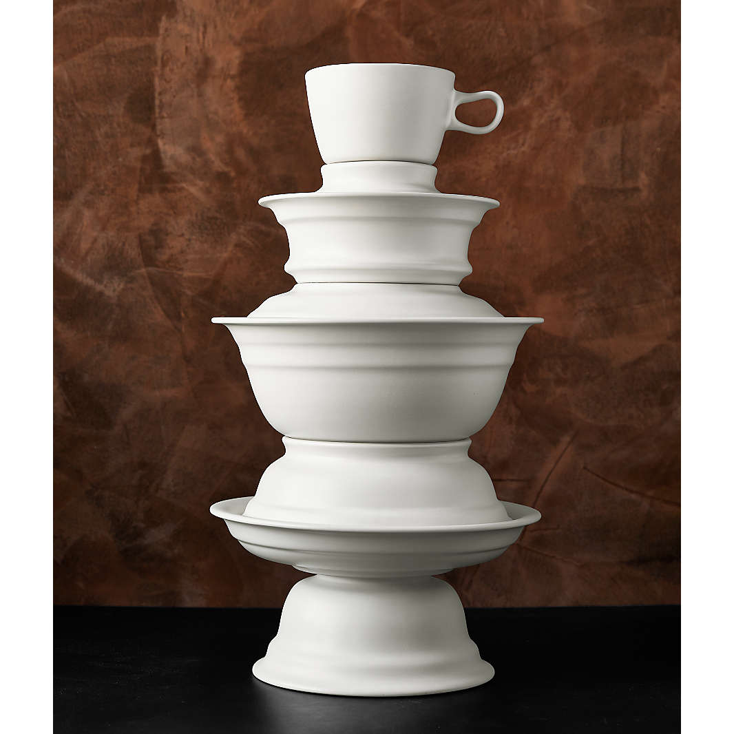 White Portugal Dinnerware | Crate & Barrel