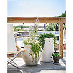 Wabi Medium Sand Fiberstone Planter by Leanne Ford + Reviews | Crate ...