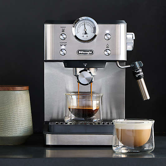 De'Longhi Espresso Machines, Coffee Makers & More | Crate & Barrel