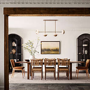 unvarnished dining table