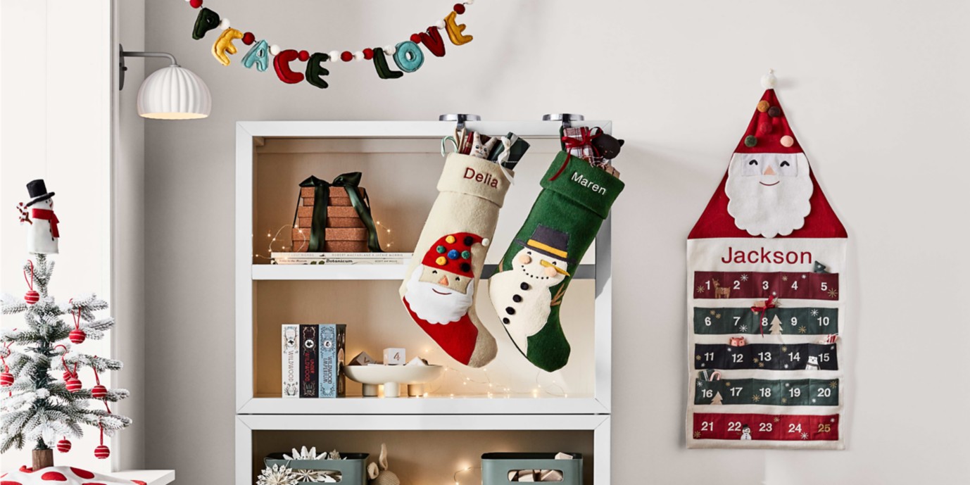 Kids Christmas Stockings 2023: Personalized Stockings | Crate & Kids Canada