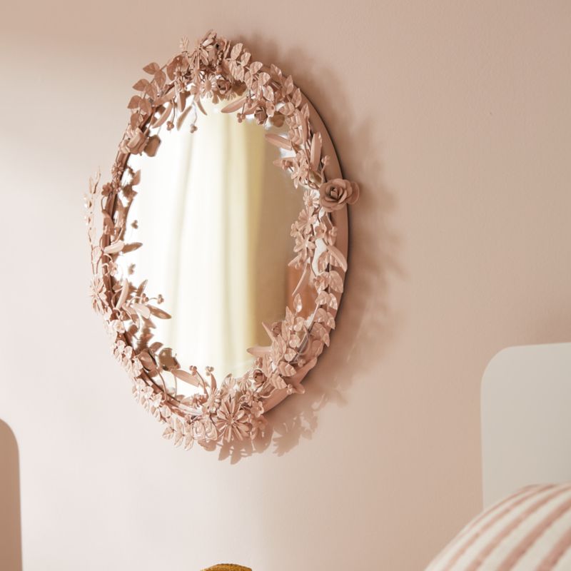 Flower Wall Mirror | Crate & Kids
