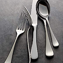 Caesna Mirror Canape Fork by Robert Welch + Reviews | Crate & Barrel