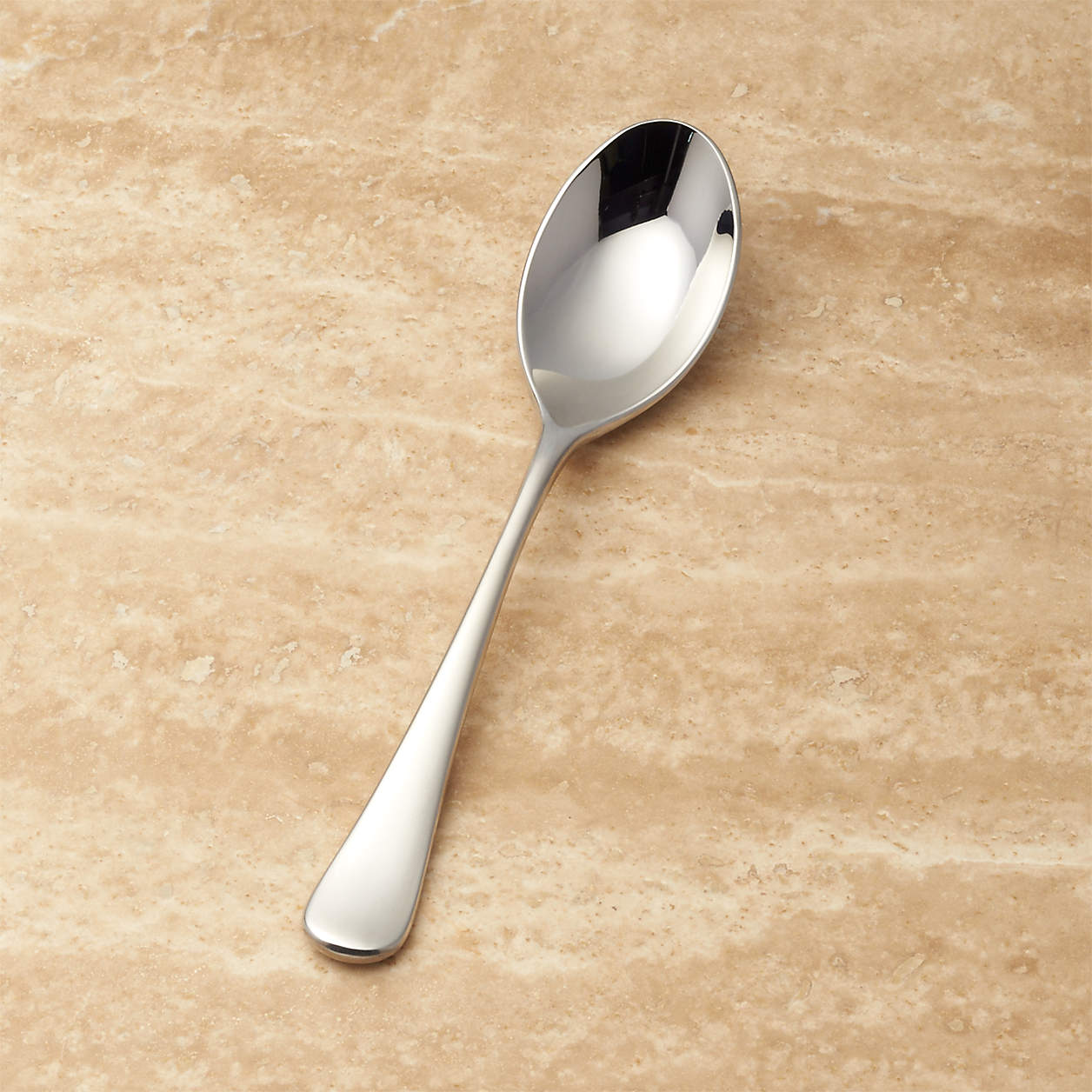 Caesna Mirror Dinner Spoon by Robert Welch + Reviews | Crate & Barrel