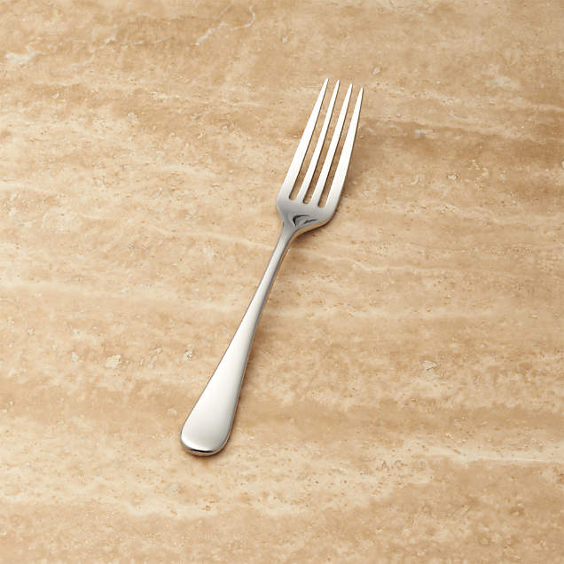Caesna Mirror Canape Fork by Robert Welch + Reviews | Crate & Barrel