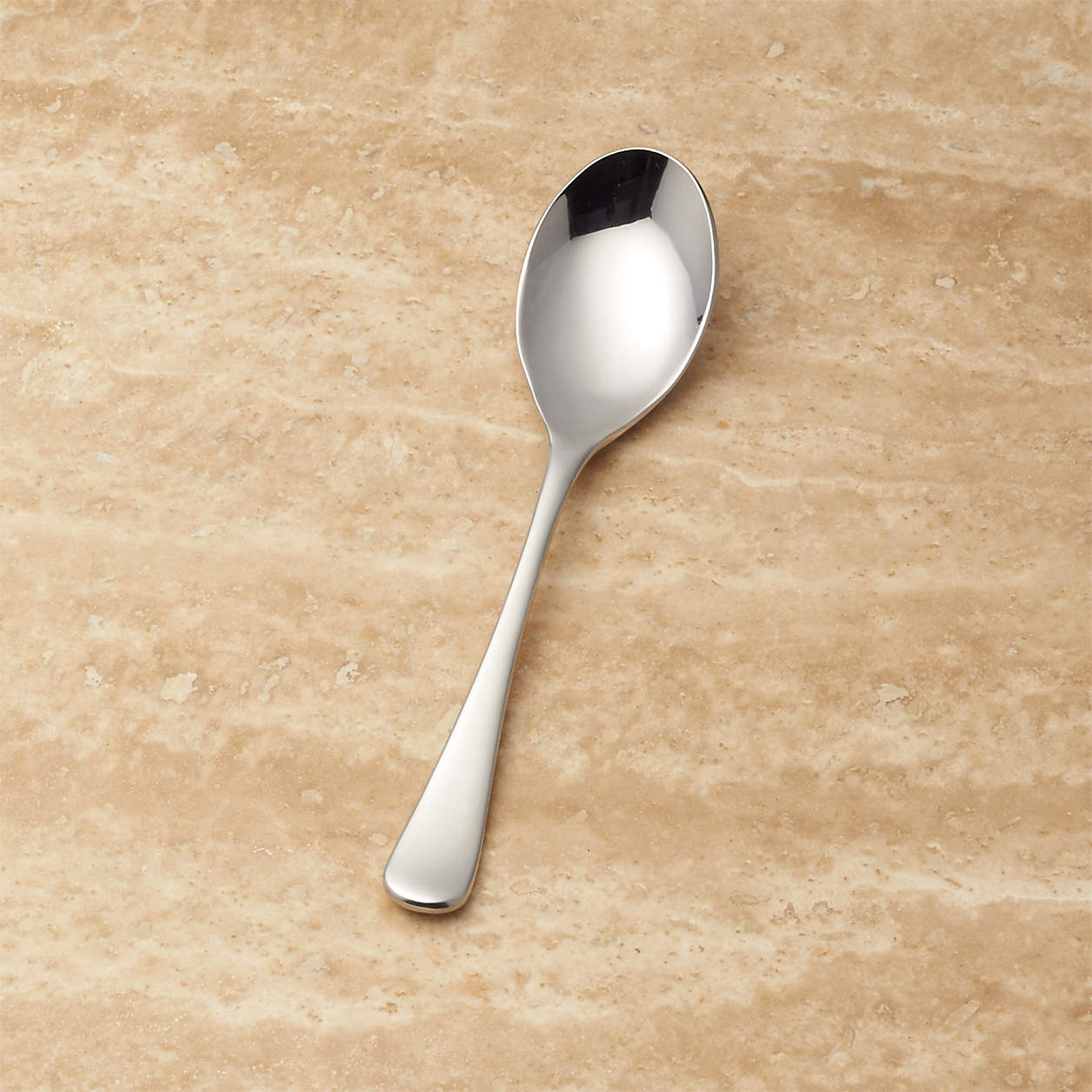 Caesna Mirror Teaspoon by Robert Welch + Reviews | Crate & Barrel