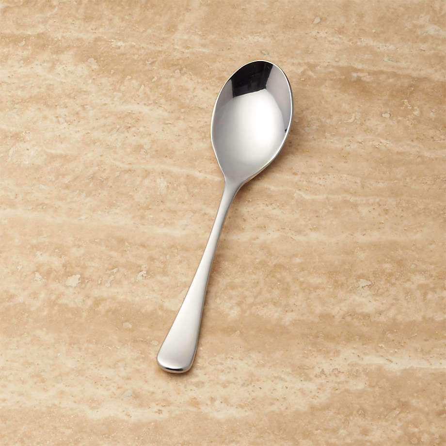 Caesna Mirror Teaspoon by Robert Welch + Reviews | Crate & Barrel