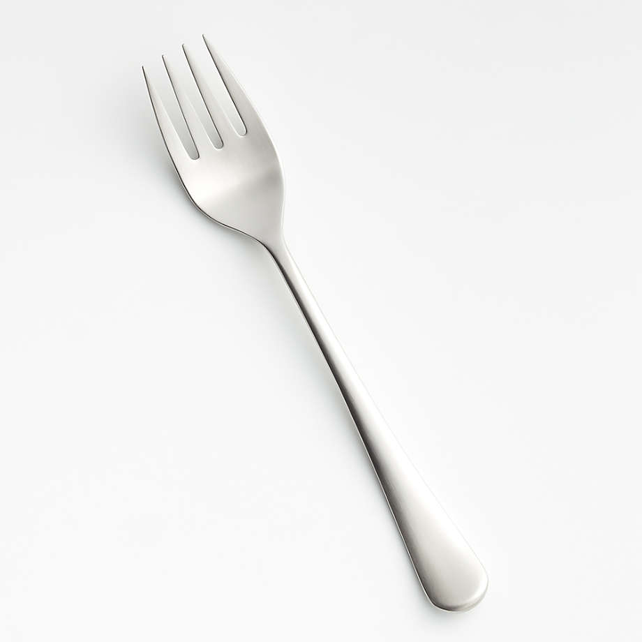 Caesna Satin Serving Fork by Robert Welch + Reviews | Crate & Barrel