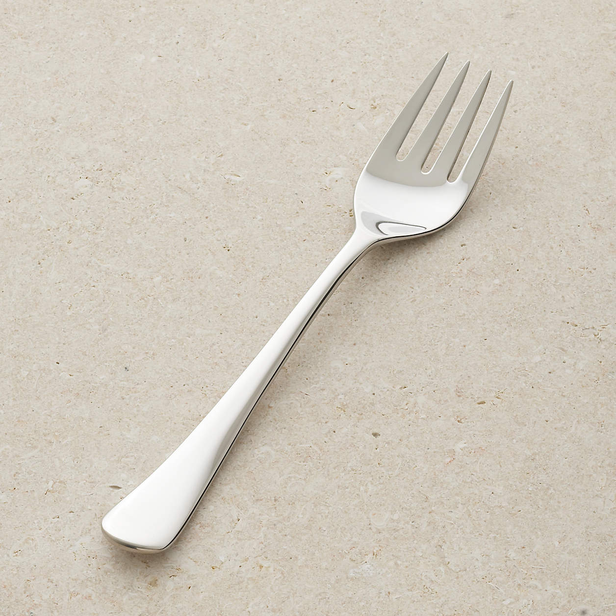Caesna Mirror Serving Fork by Robert Welch + Reviews | Crate & Barrel