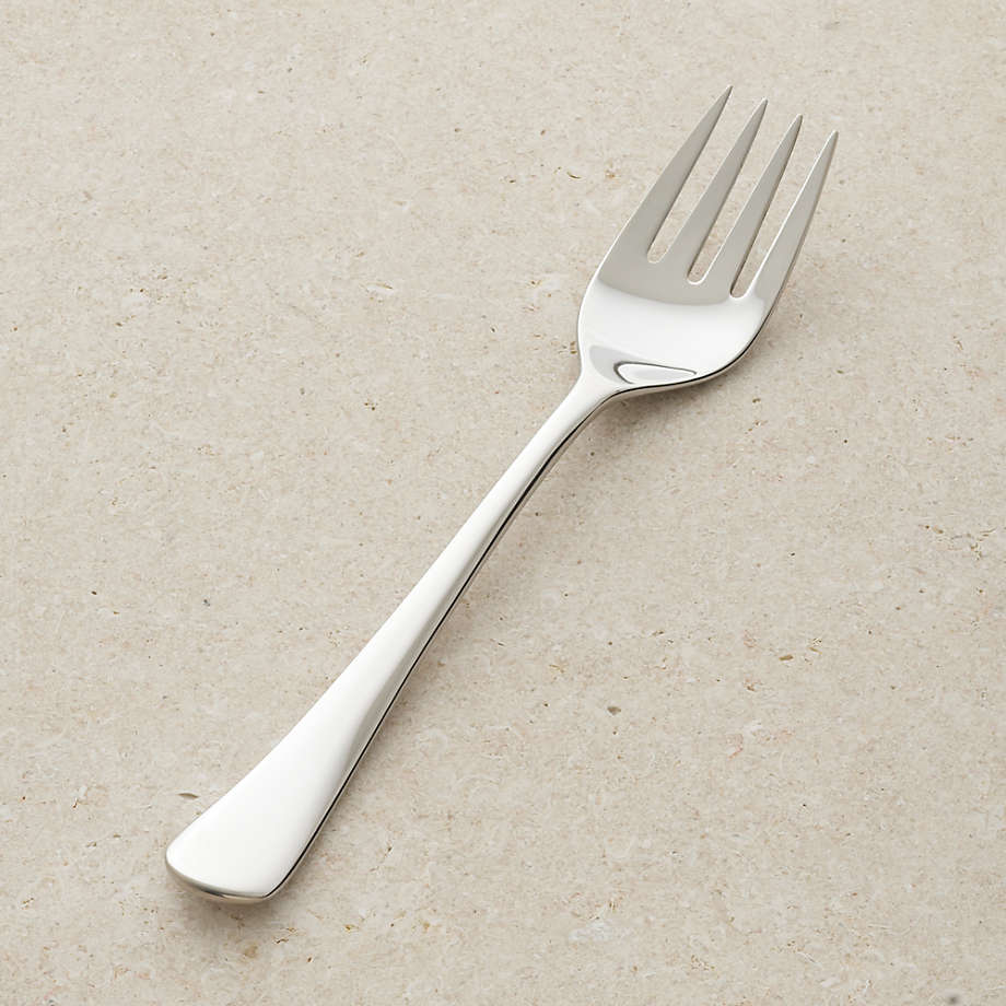 Caesna Mirror Serving Fork by Robert Welch + Reviews | Crate & Barrel
