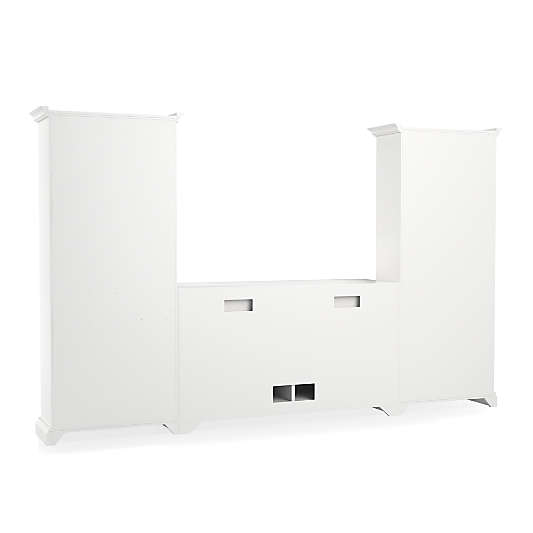 White Entertainment Centers | Crate & Barrel