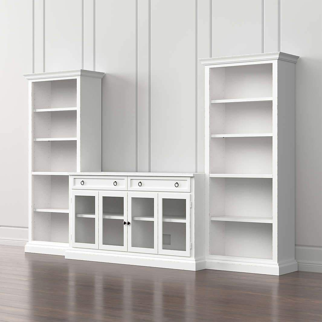 White Entertainment Centers | Crate & Barrel