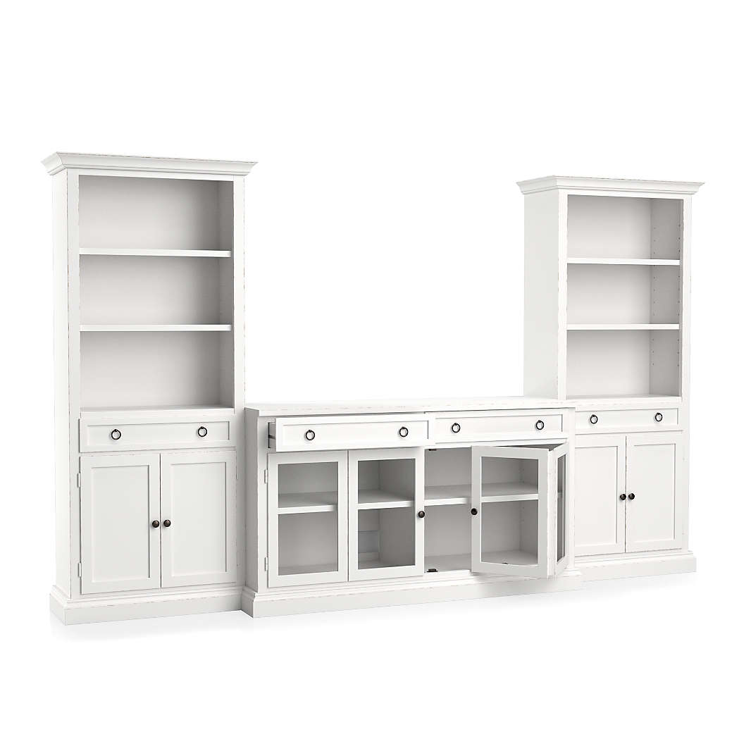 White Entertainment Centers | Crate & Barrel