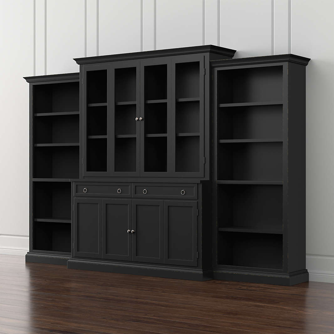 Black Bookcases & Shelves | Crate & Barrel