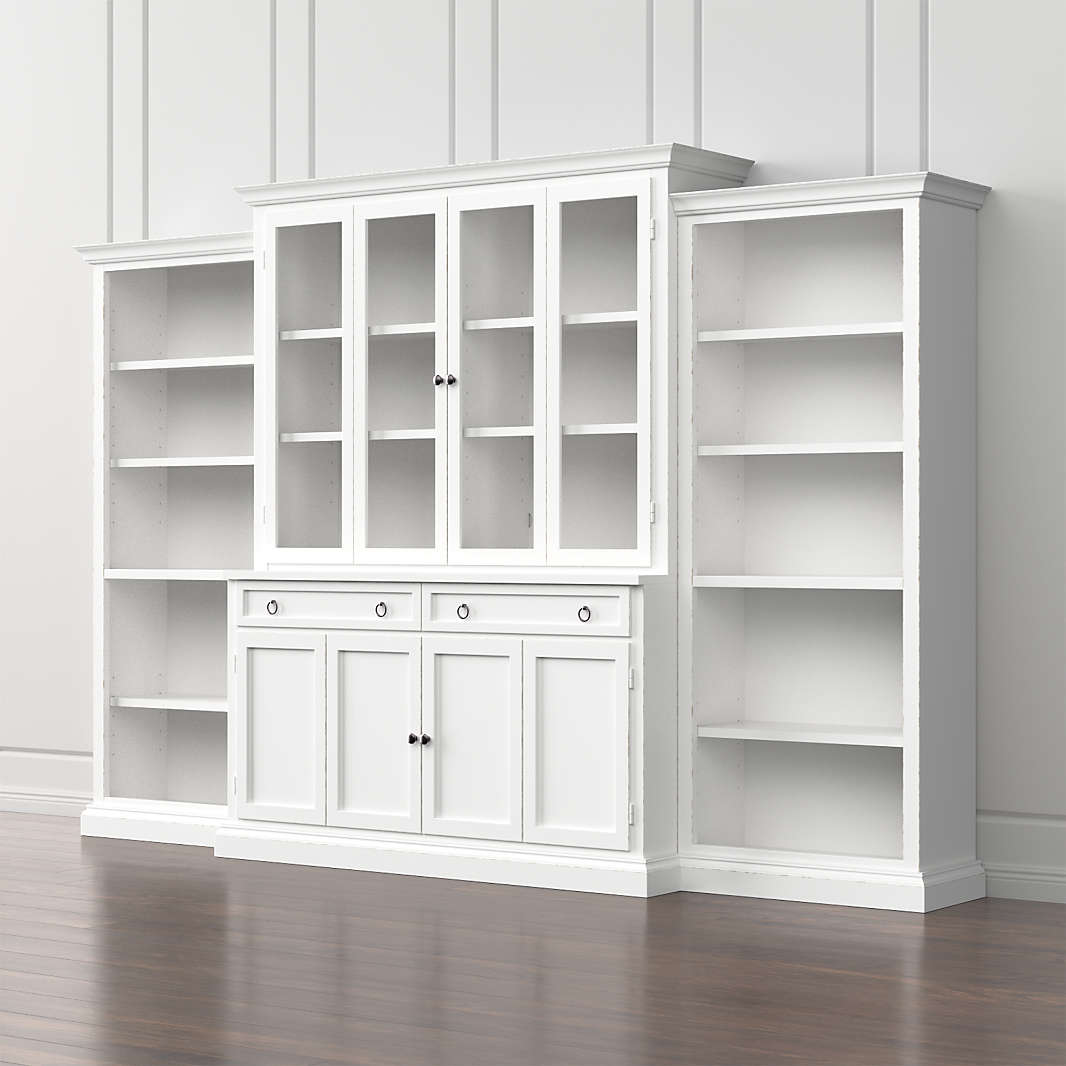 White Bookcases | Crate & Barrel
