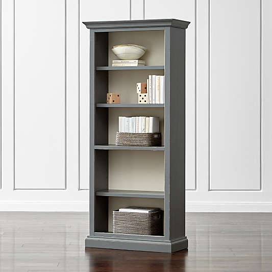 Grey Bookcases | Crate & Barrel Canada