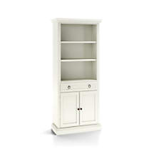 Cameo Vamelie Storage Bookcase with Full Crown + Reviews | Crate ...