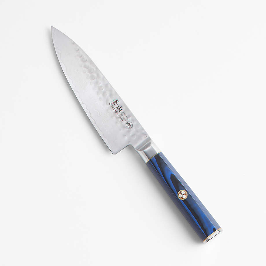Cangshan Kita Blue 6" Chef Knife + Reviews | Crate & Barrel