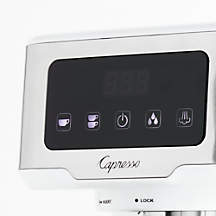 Capresso Cafe TS Touchscreen White Espresso Machine | Crate & Barrel