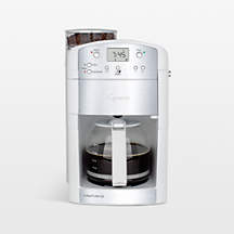 Capresso CoffeeTEAM GS Grind & Brew Coffee Maker + Reviews | Crate & Barrel