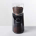 Capresso Infinity Plus Black Conical Burr Grinder | Crate & Barrel