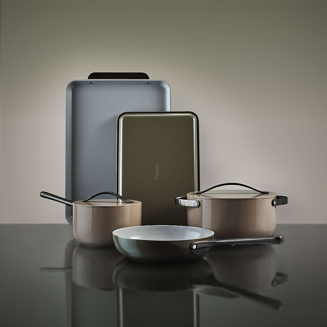 Caraway Pots & Pans: Ceramic Cookware & Bakeware | Crate & Barrel