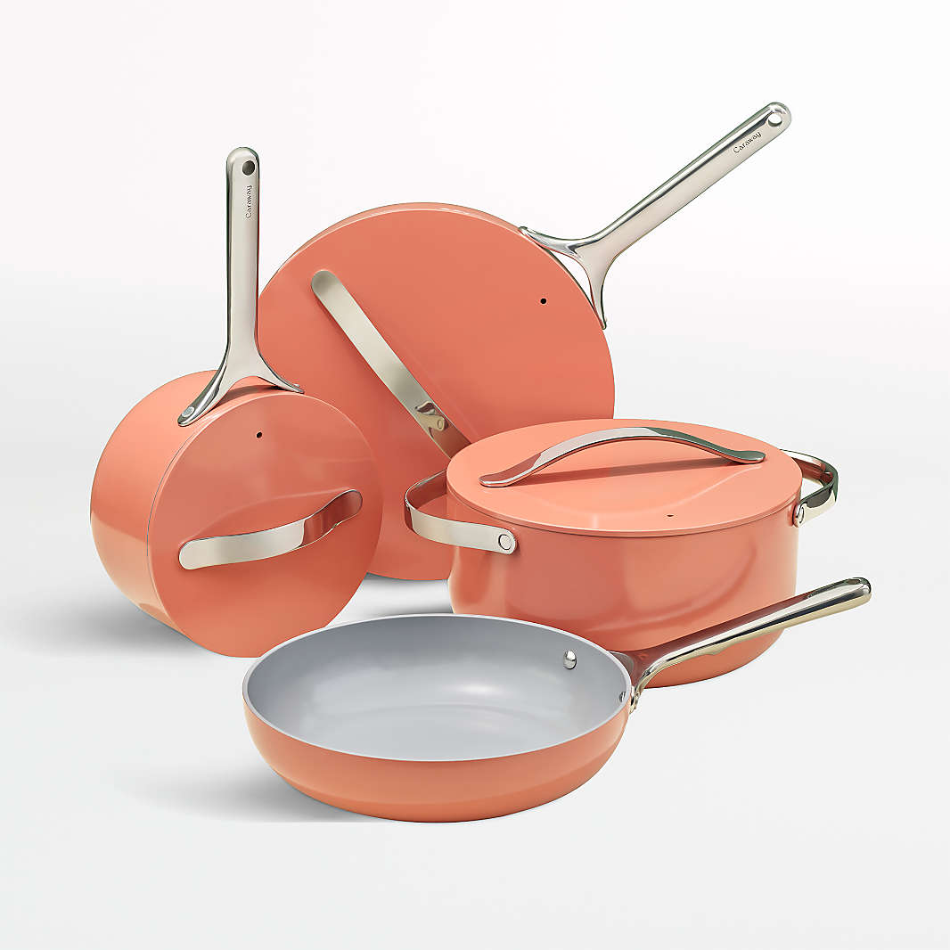 Pink Pots and Pans Sets, Pink Cookware Sets | Crate & Barrel