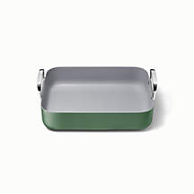 Caraway Sage Ceramic Non-Stick Roasting Pan with Rack + Reviews | Crate ...