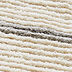 Cardrona Wool Silver Grey Area Rug 8'x10' | Crate & Barrel