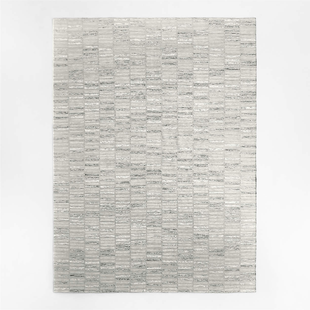 Carmel Wool Grey Area Rug 6'x9' | Crate & Barrel Canada