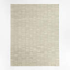 Carmel Wool Taupe Area Rug 6'x9' + Reviews | Crate & Barrel