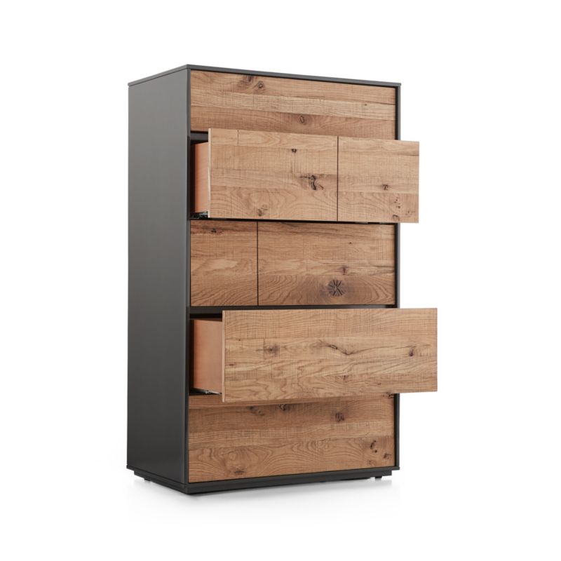 Cas 5-Drawer Modern Rustic Chest | Crate & Barrel Canada