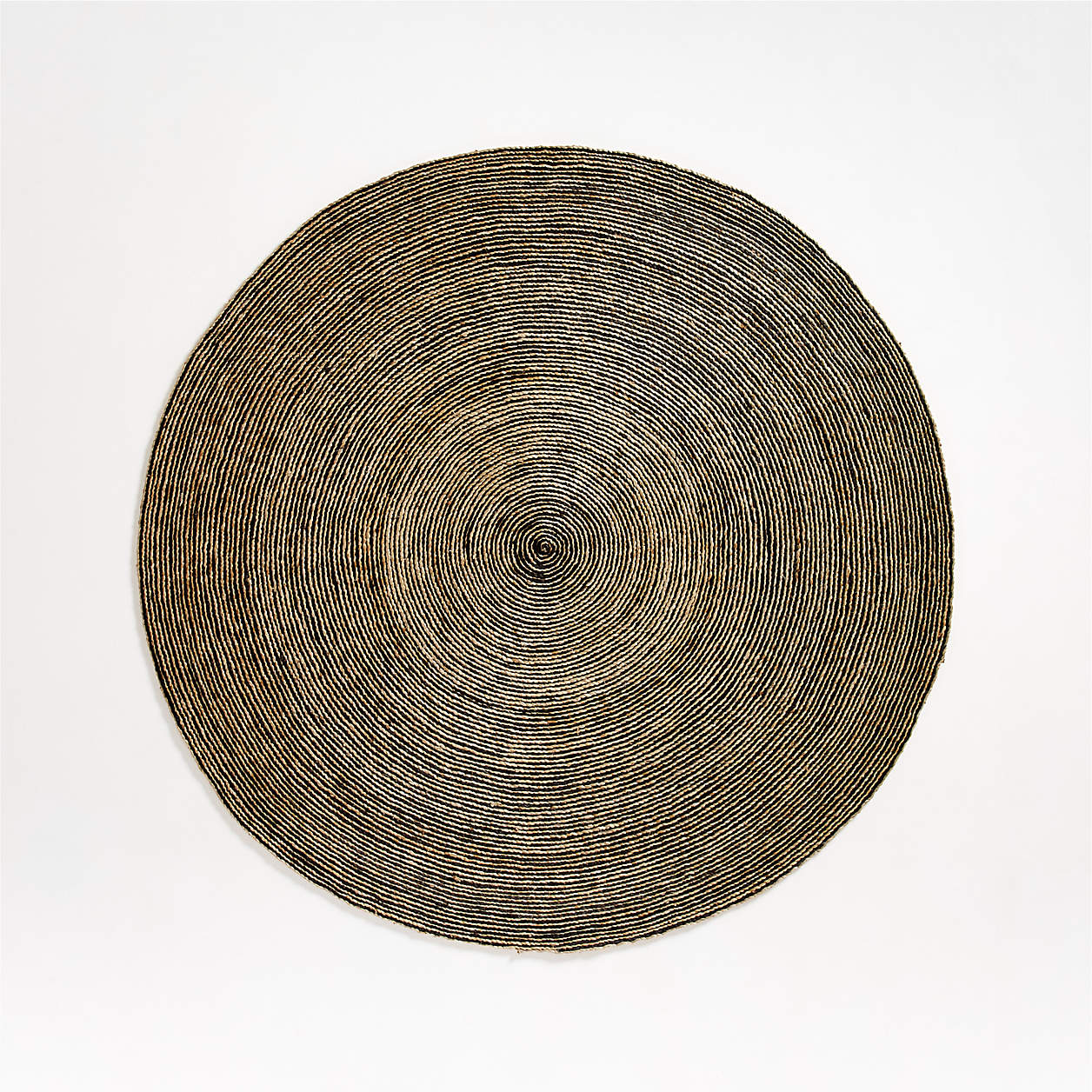Casalli 6' Round Braided Area Rug + Reviews | Crate & Barrel