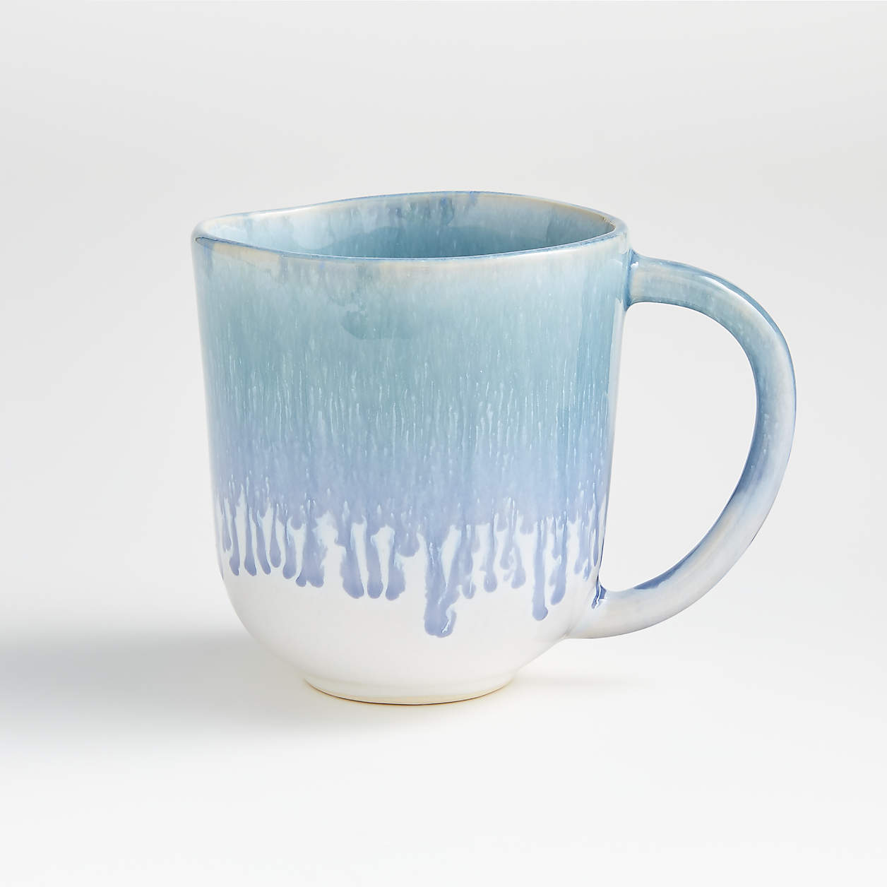 Caspian Blue Reactive Glaze Mug | Crate & Barrel