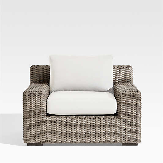 Abaco Woven Resin Wicker Outdoor Patio Furniture | Crate & Barrel
