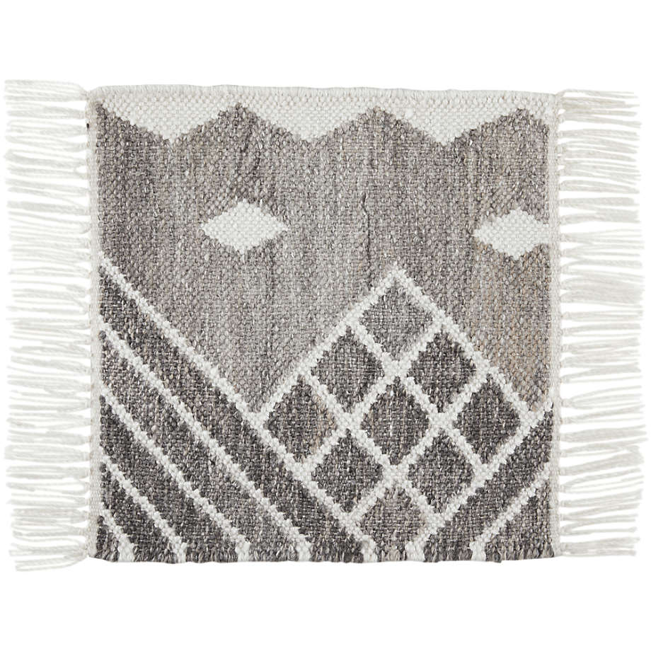 Ceri Grey Indoor/Outdoor Rug Swatch + Reviews | Crate & Barrel