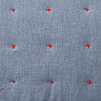 Classic Chambray Ashen Blue Cotton Kids Full/Queen Quilt + Reviews ...