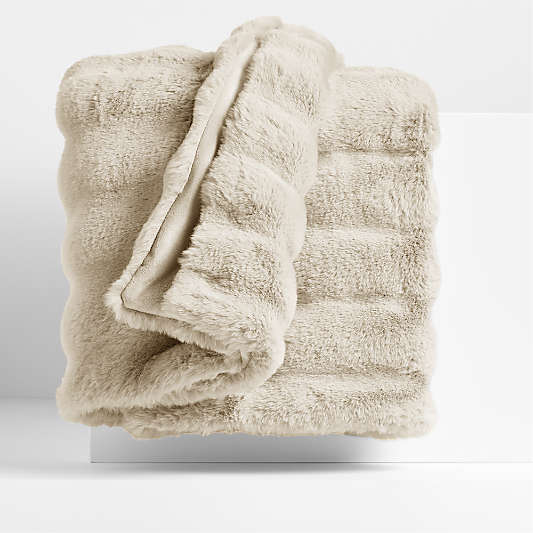 Neutral Blankets | Crate & Barrel