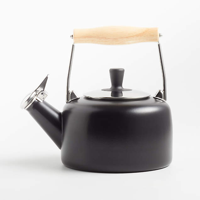 Chantal Vintage Red Tea Kettle + Reviews | Crate & Barrel Chantal Vintage Red Tea Kettle + Reviews | Crate & Barrel