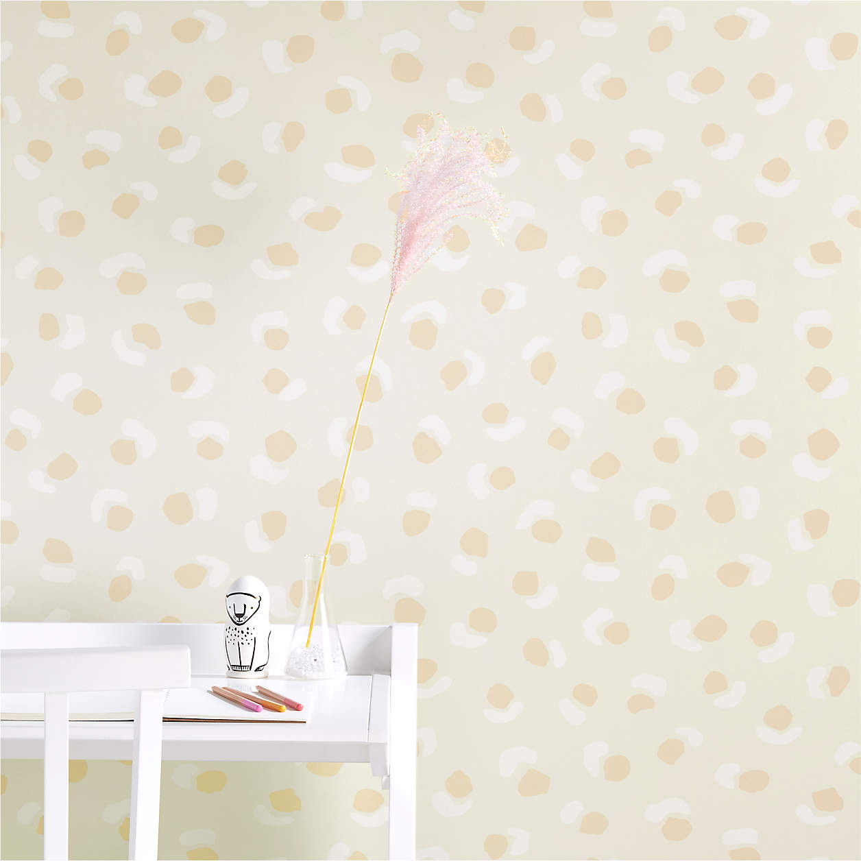 Chasing Paper Spotted Removable Wallpaper 2'x8' | Crate & Kids