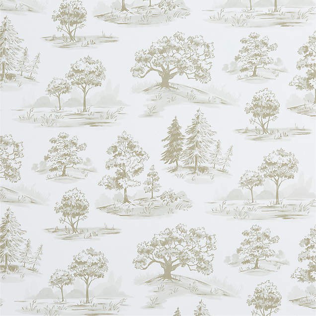 Chasing Paper Tree Toile Removable Wallpaper 2'x8' + Reviews | Crate & Kids