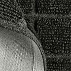 Chatou Wool Brick Pattern Black Area Rug 9'x12' + Reviews | Crate & Barrel