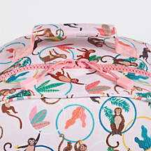 Large Kids Monkey Personalized Backpack for School | Crate & Kids